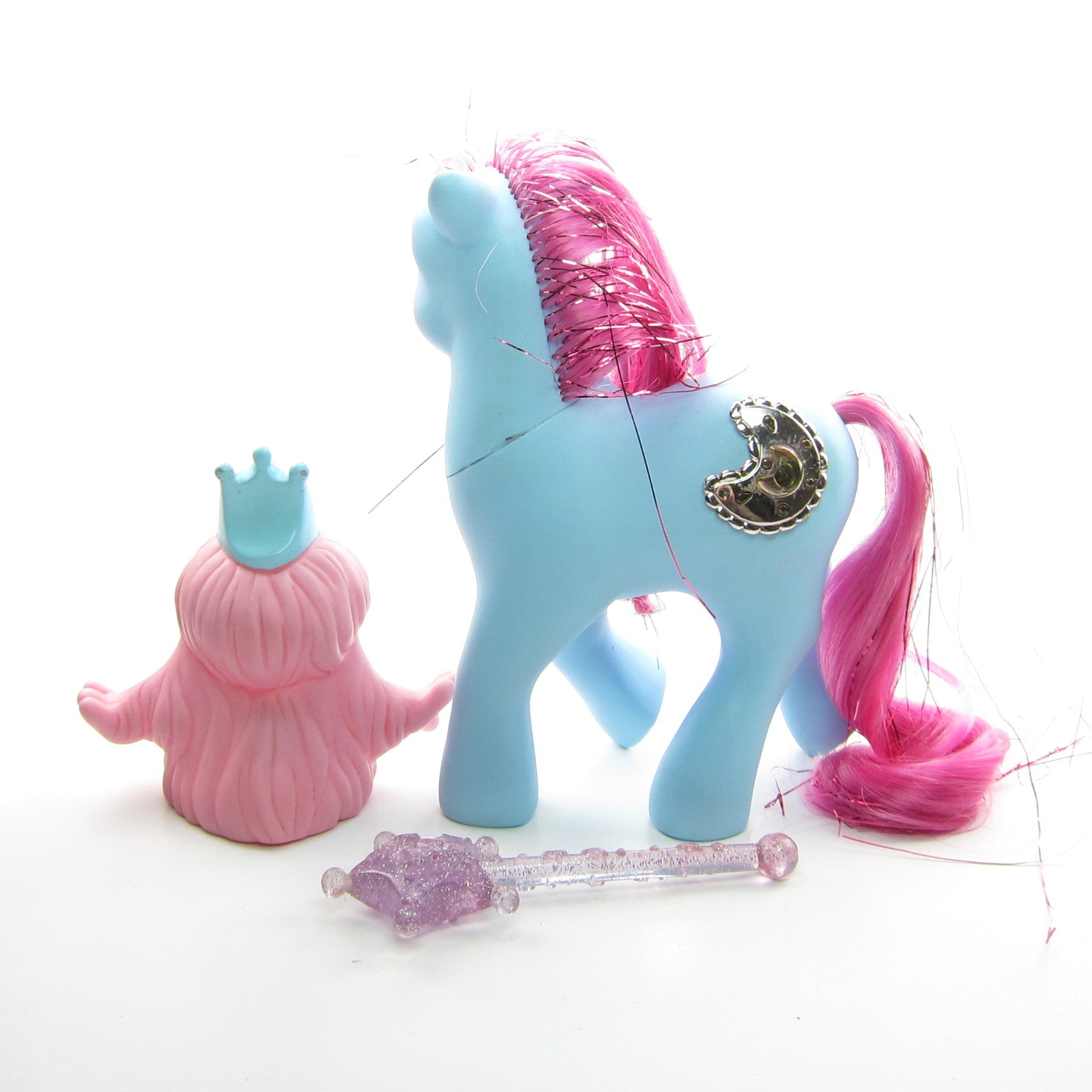 Princess Royal Blue Sapphire Vintage G1 My Little Pony with Accessorie ...
