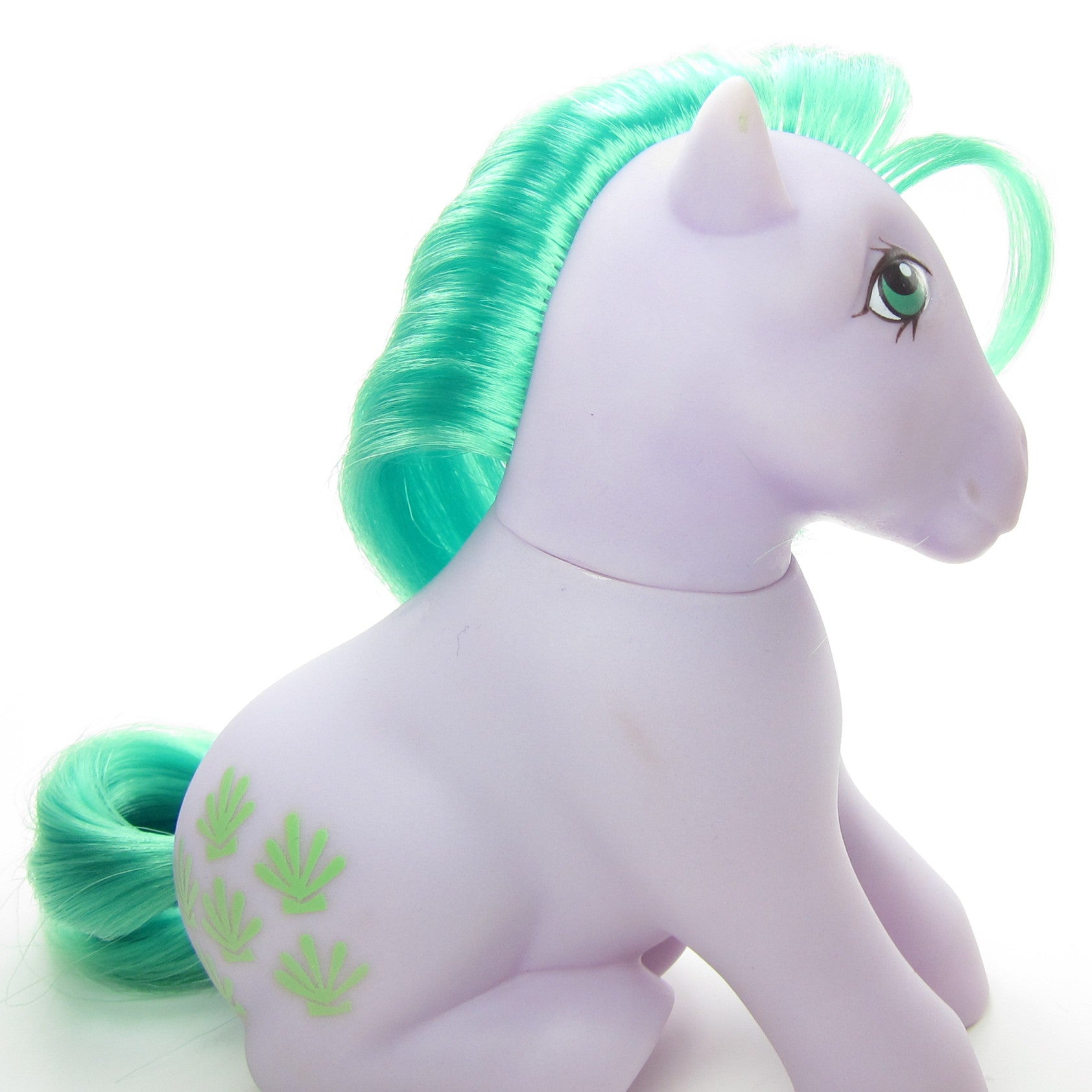 Seashell My Little Pony Vintage G1 Sitting Pose | Brown Eyed Rose