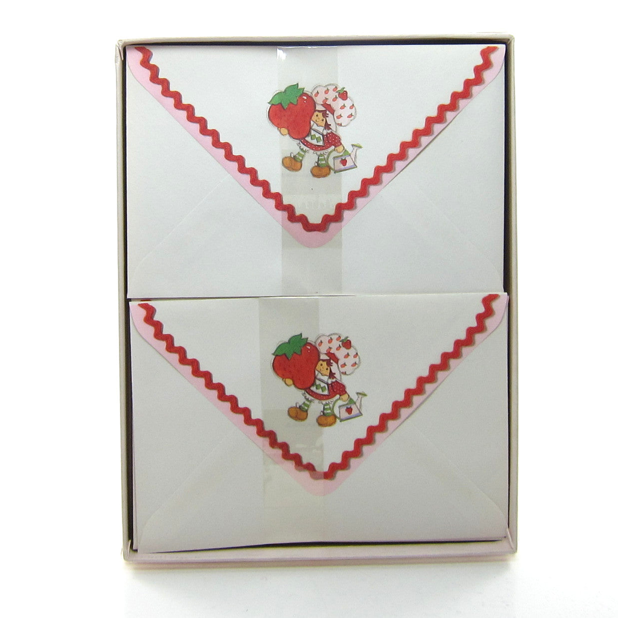 Strawberry Shortcake Stationery Set with Paper & Envelopes - "Sending ...
