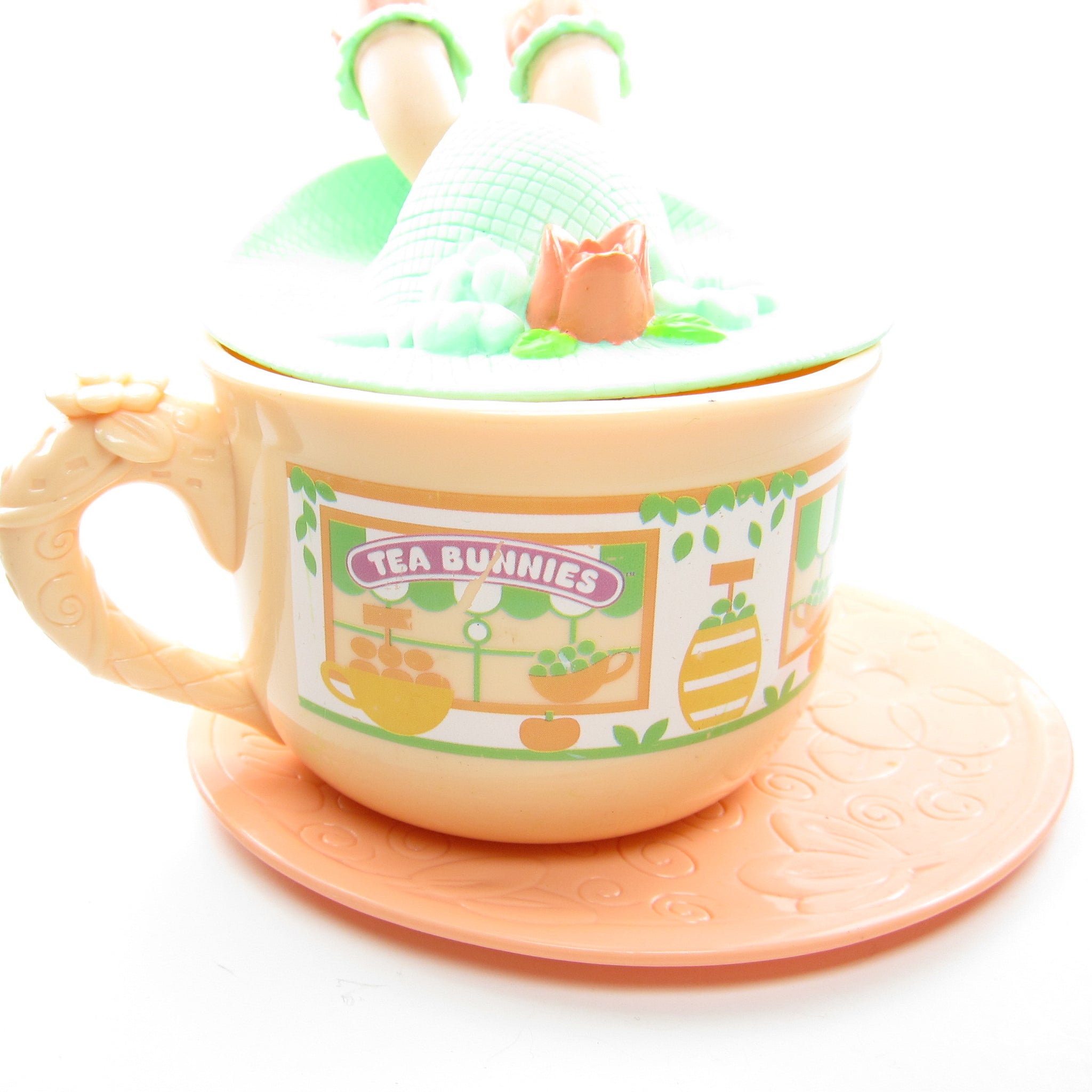 Tulip Blossom & the Greens on the Green Grocer Tea Bunnies Toy | Brown ...