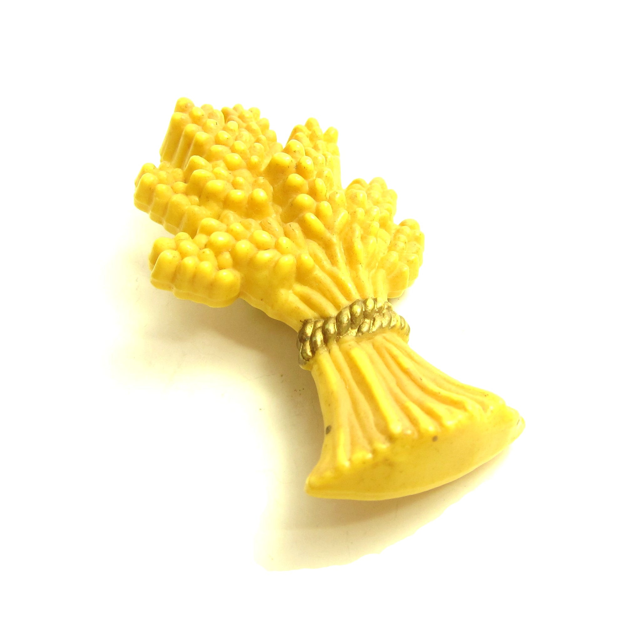 Wheat Sheaf Pin Vintage Hallmark Lapel | Brown Eyed Rose