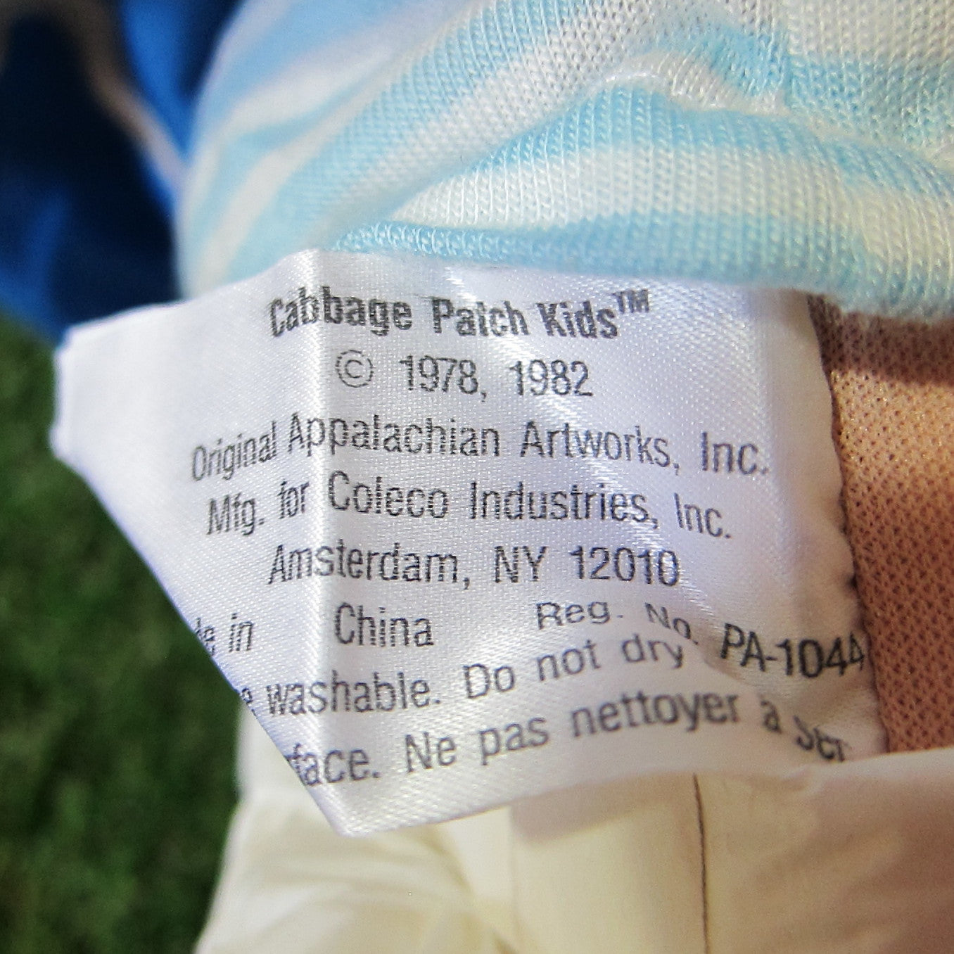 Cabbage Patch Kids Doll - Boy, Golden Brown Hair, Brown Eyes, Tooth ...