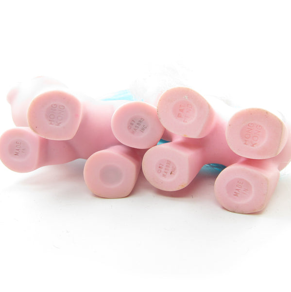 Sticky & Sniffles Newborn Twins G1 My Little Pony Set | Brown Eyed Rose