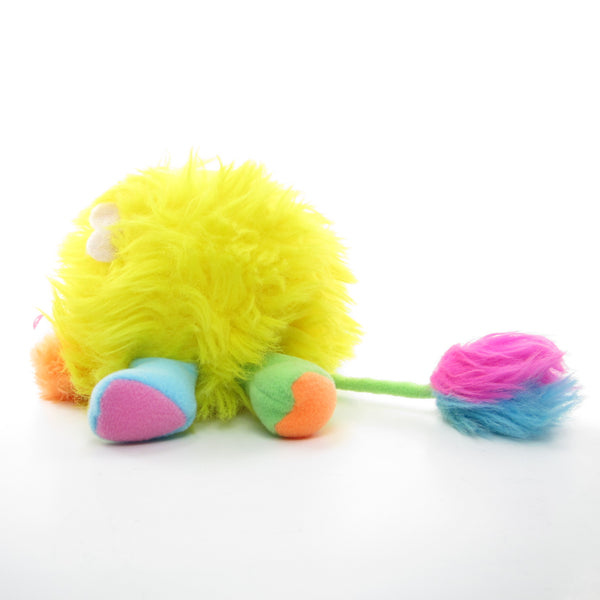 Popples Yellow Puffling Popple Plush Stuffed Animal Toy | Brown Eyed Rose